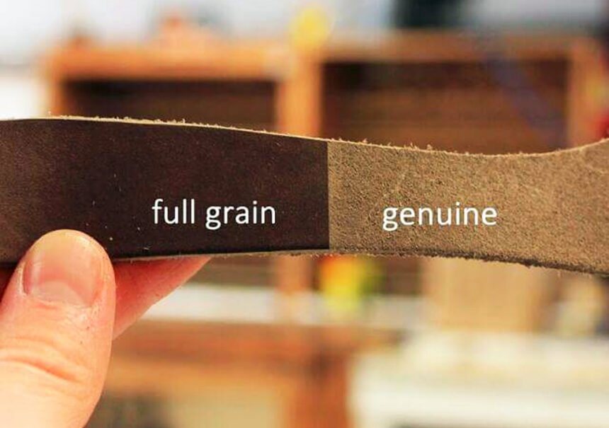 Know Your Leather Full Grain Vs Genuine Leather - Vogue Jacket